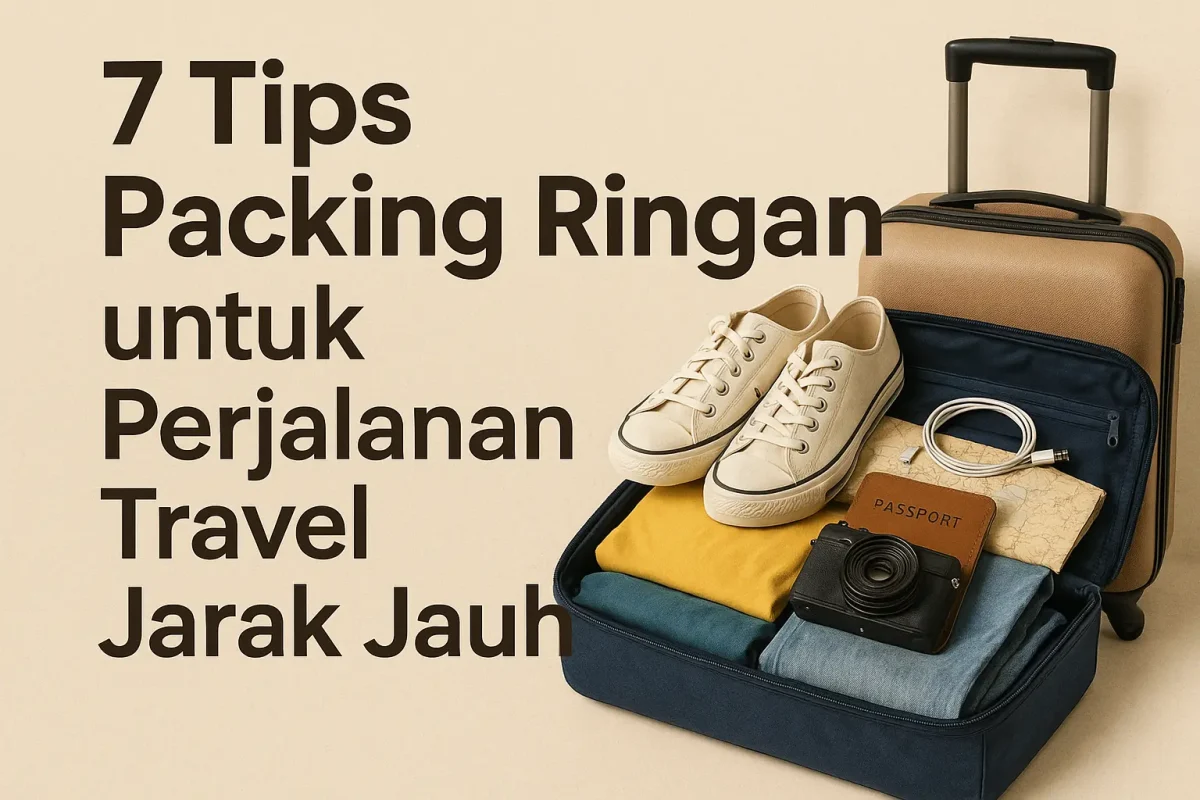 7 Tips Packing Ringan untuk Perjalanan Travel Jarak Jauh
